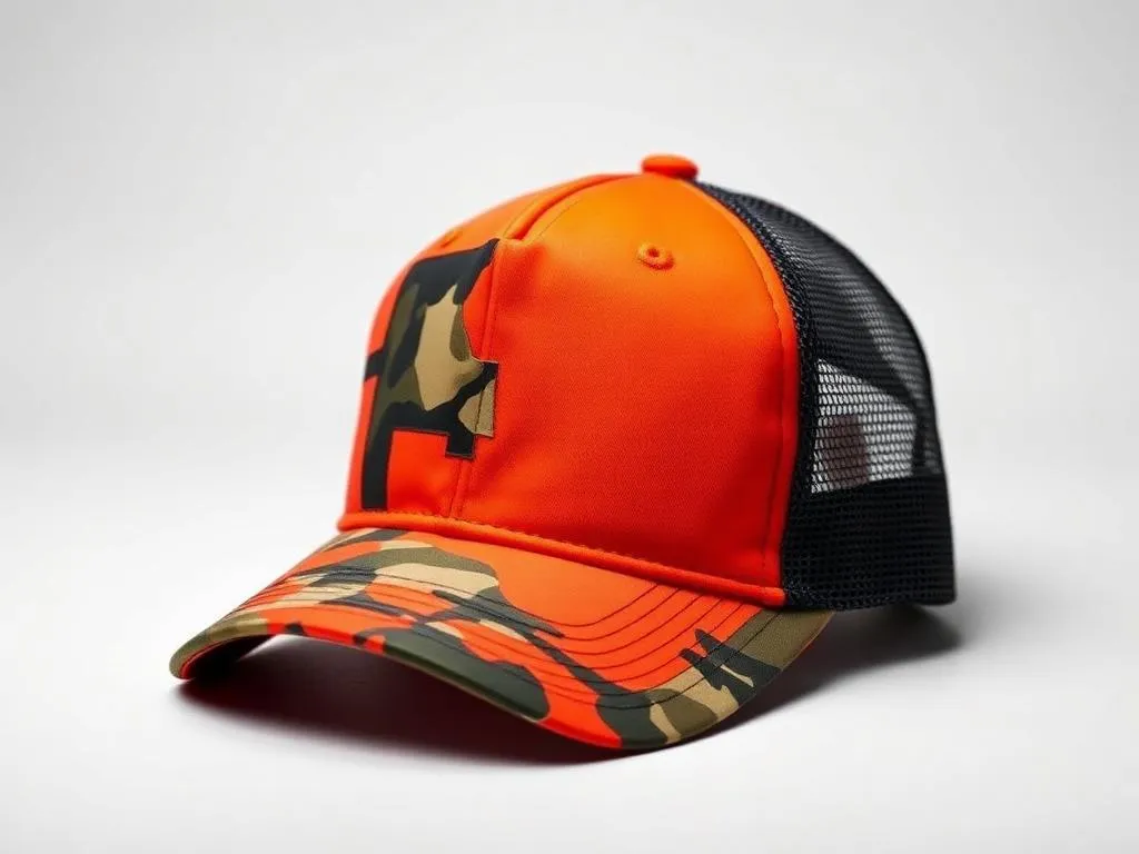 Custom Blaze Orange Hats | Hi-Vis Neon Caps & Hunter Orange Beanies